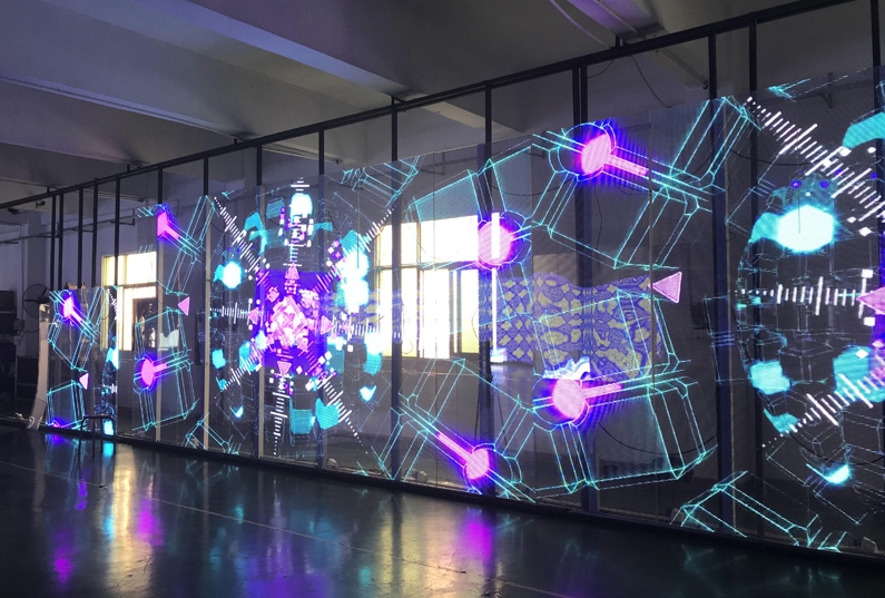 户外led透明屏租赁-高清透明LED屏租赁-户外透明屏租赁厂家价格-凰津光电