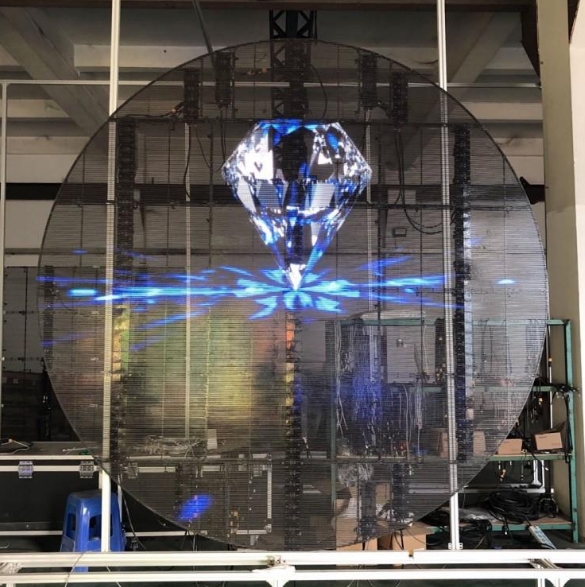 实用led透明显示屏应用介绍-凰津光电